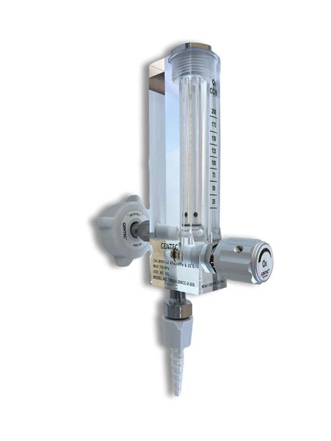 Flowmeter Medical Oxygen 200 Cc Min Gentec Mega Medical