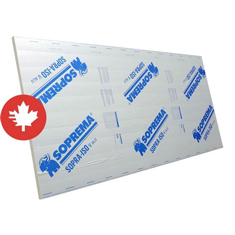 Panneaux Isolants En Aluminium Sopra Iso 12 4 X 8 De Resisto Bmr