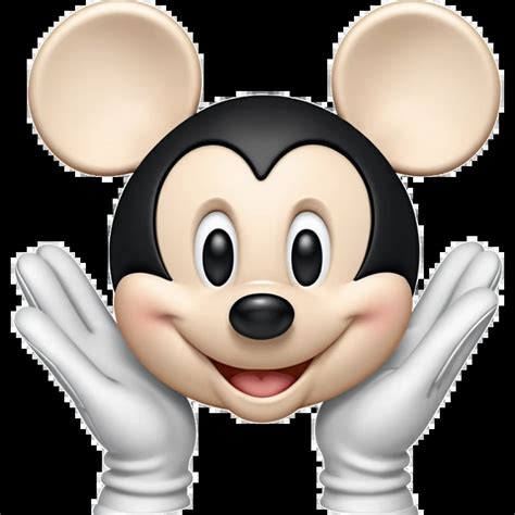 Mickey Mouse Face From Disney Emoji Ai Emoji Generator