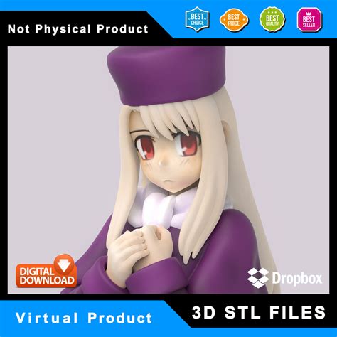 R222 Games Character Design The Illya Fate Stay Night 3d Stl Insta