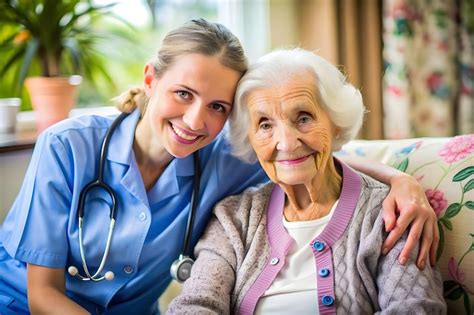 Imágenes De Adulto Mayor Enfermera Descarga Gratuita En Freepik