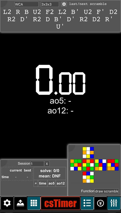 Cstimer Can You Save Your Background Colors Rcubers