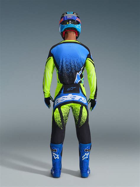 On Sale 2026 Alpinestars Techstar Blue Yellow Mx Kit Combo Mastersofmx