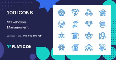 Stakeholder Management Icon Pack Color Lineal Color 100 Svg Icons