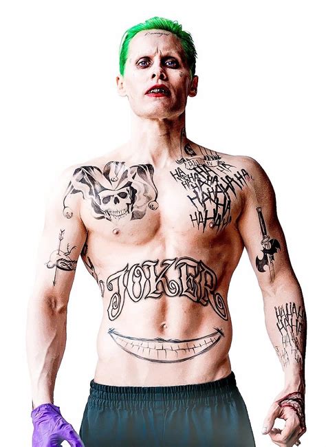 Jared Leto Joker Tattoo Joker Kostüm