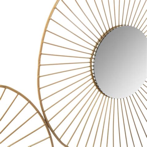 Eazy Living Wandspiegel 79 X 60 5 Cm Finou Goud