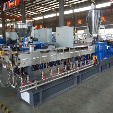 Specialized Elastomerrubber Pelletizing Line Twin Screw Compounder With Hot Die Face Cutter