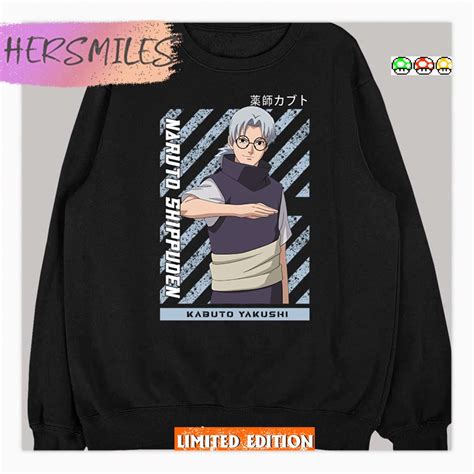 Kabuto Yakushi Cute Art Naruto Shippuden Shirt Hersmiles