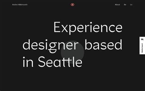 Les Meilleurs Sites Web Minimaliste Inspirations De Webdesign 2025