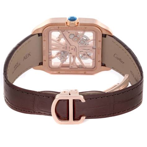 Cartier Santos Skeleton