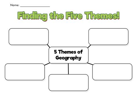 19 Five Themes Of Geography Worksheets Free Pdf At