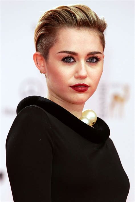 Miley Cyrus Haircut Wrecking Ball
