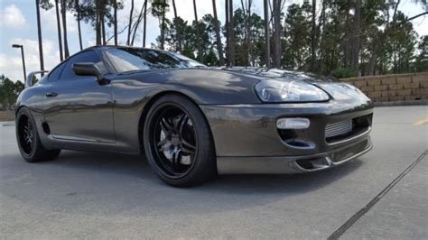 Rare Hardtop Anthracite Supra 1400hp Classic Toyota Supra 1993 For Sale