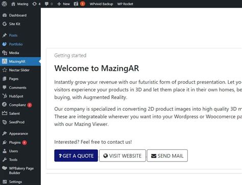 Augmented Reality For Wordpress Easier Than Expected