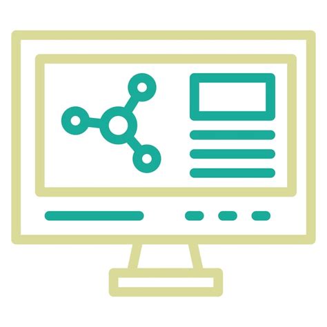 Computer Science Vector Icon Illustration Of Research And Science