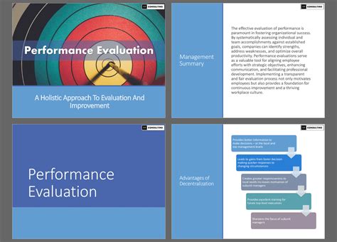 Performance Evaluation Ppt Slide Deck