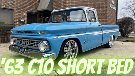 1963 Chevrolet C10 Short Bed Ac Frame Off Sold Youtube