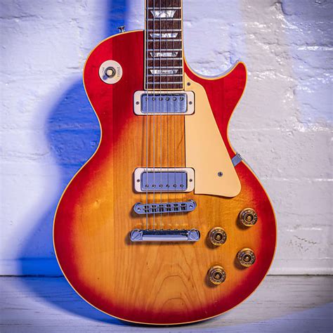 Gibson Les Paul Deluxe 1978 Cherry Sunburst Reverb