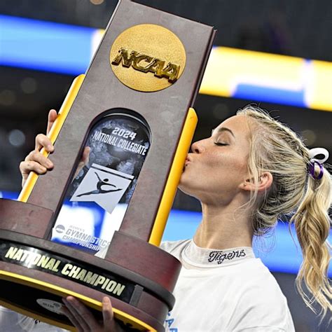 Livvy Dunne Posts Potential Final Lsu Leotard Selfie In Sparkly Purple