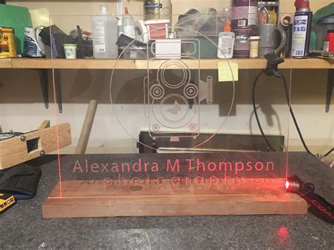 Plexiglass Sign On Behance