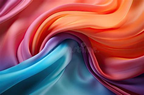 Colorful Abstract Background With Wavy Lines Stock Illustration Illustration Of Graphic