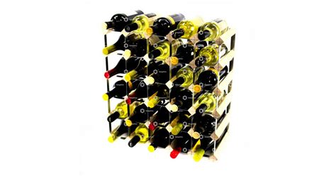 Classic 30 Bottle Wine Rack Self Assembly Cranville