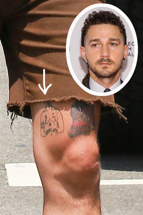 Hollywoods Hottest Celebrity Gossip 18 Shia Labeouf Tattoo Shia Labeouf Shia