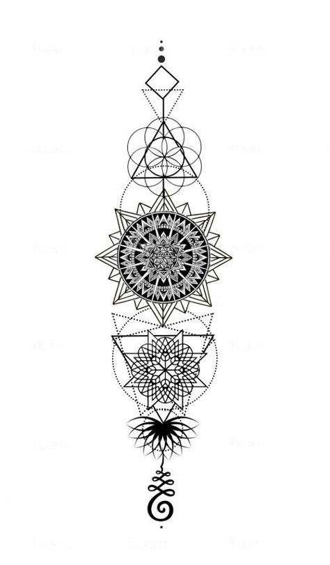 Sacred Geometry Mandala Tattoo
