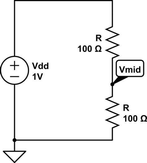 Resistors Voltage Divider Output Resistance Electrical Engineering