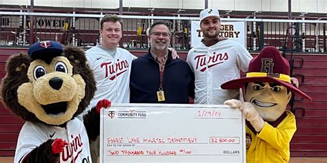 Matt Wallner Visits Alma Mater During Twins Winter Caravan