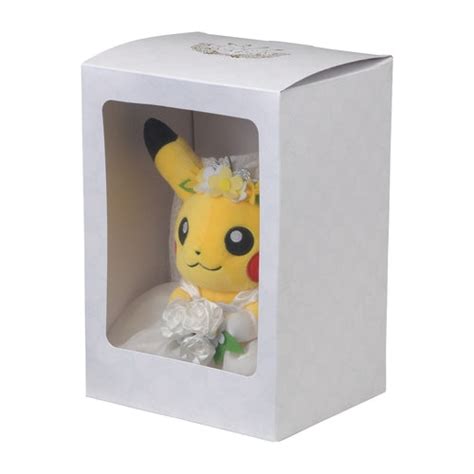 Pikachu Bride Female Plush Pokemon Garden Wedding Authentic
