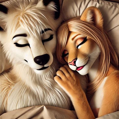 Anthro Cody And Bridget Sleeping Together By Alteregobro On Deviantart