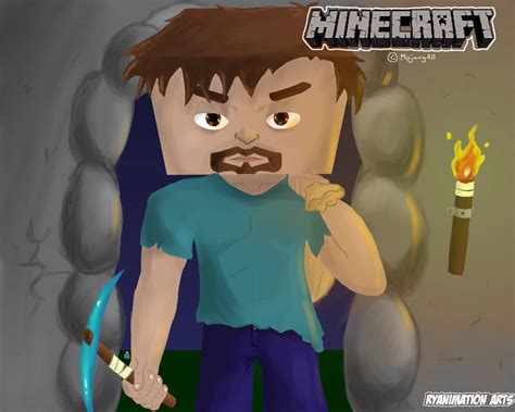 Minecraft Steve By Ryanimationarts On Deviantart