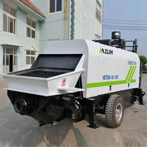 Hbts90 Concrete Trailer Pump Henan Zlin Heavy Industry Co Ltd