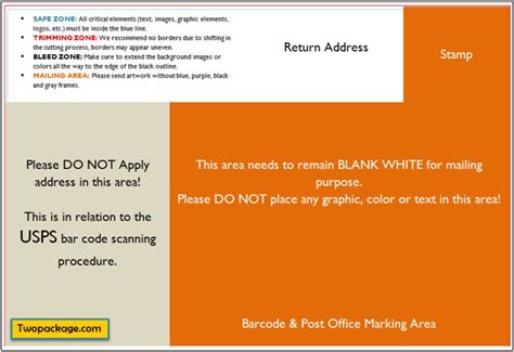 Usps Postcard Guidelines Template Midi