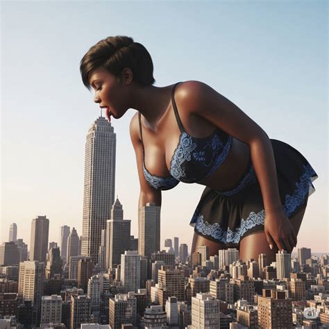 Mega Ebony Giantess In Blue Multiple By Umbrismtg On Deviantart
