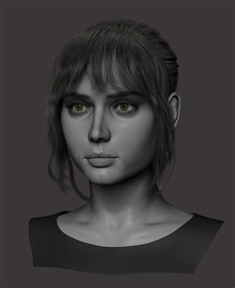 Ana De Armas Likeness Skulpt 3d Model 10 Ztl Free3d