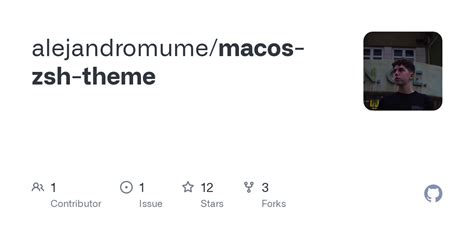 Github Alejandromumemacos Zsh Theme