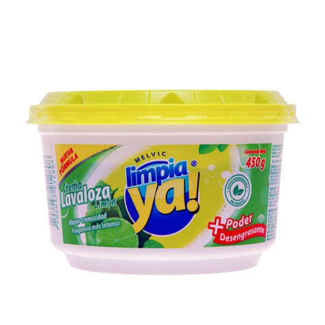 Lavaloza En Crema Limpia Ya X 450 G Supermercado Megatiendas