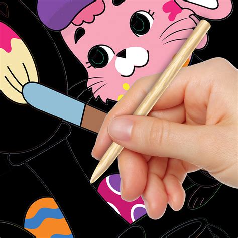 Scratch Surprise Easter Fun Scratch And Etch Art Colouring And Activity