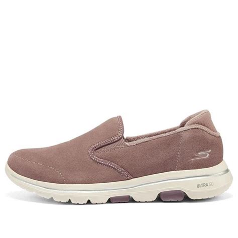 Wmns Skechers Go Walk 5 Taupe Pink 896045 Mve