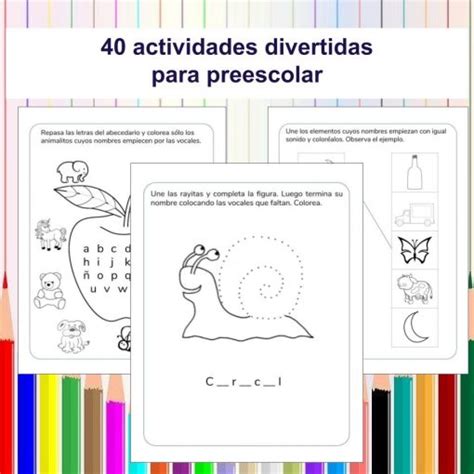 Actividades Para Niños De Preescolar Para Imprimir