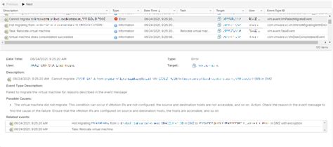 vmotion a general system error occurred peppercrew