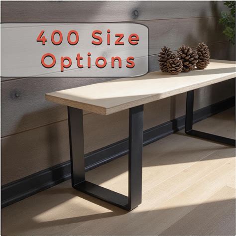 Outdoor Bench Steel Legs Etsy