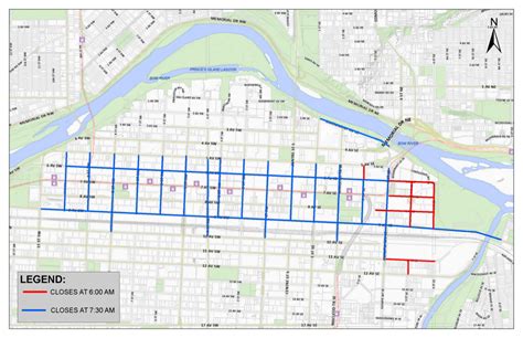 Road Parking Lot Closures For Calgary Stampede Parade
