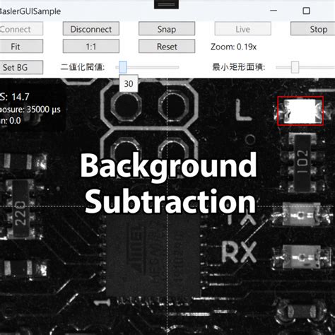 Implementing Background Subtraction Motion Detection In Wpf With