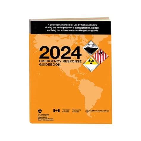 Dot Hazmat Guidebook 2024 Emergency Response Guidebook Erg J J