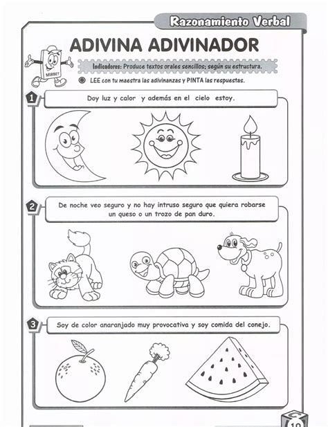 Razonamiento Verbal 1er Grado Pdf Artofit