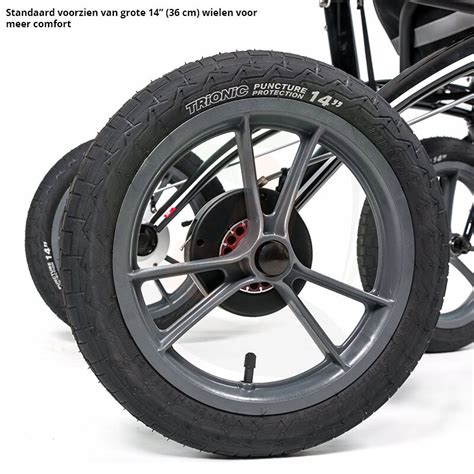 Rollator Trionic Walker 14er Ergonomische Outdoor Rollator Gratis