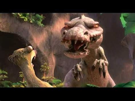 Ice Age Momma Dino Vs Rudy Ice Age 3 Dawn Of The Dinosaurs Video